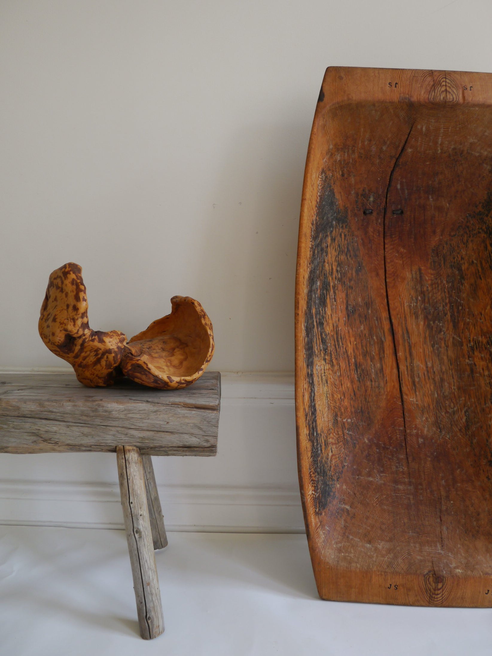 Swedish Primitive Wood Tray – Collection Apart
